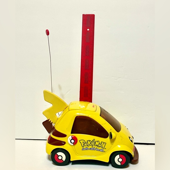 Nintendo | Toys | Vintage Pokmon Pikachu Electronic Remote Control Car ...